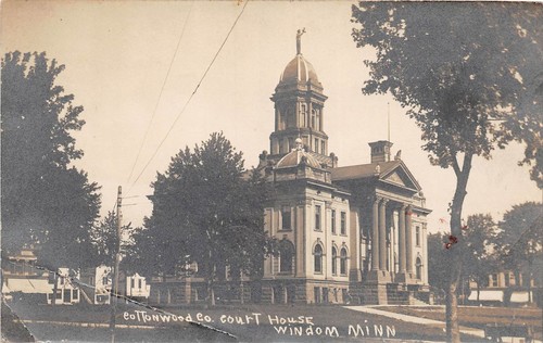 D95/ Windom Minnesota Mn RPPC Postcard c1910 Cottonwood County Court ...