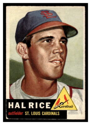 1953 Topps Baseball #93b Hal Rice 53TBB-02 | eBay
