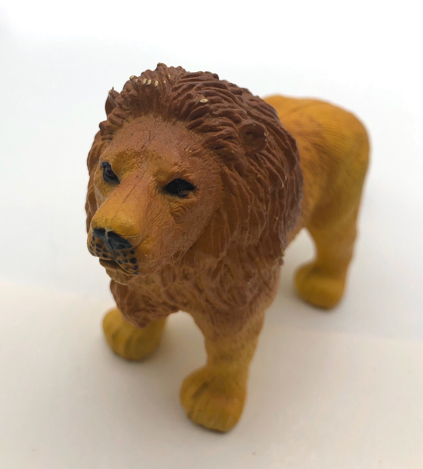 4” Lion Hard Plastic Animal Wildlife Figurine | eBay