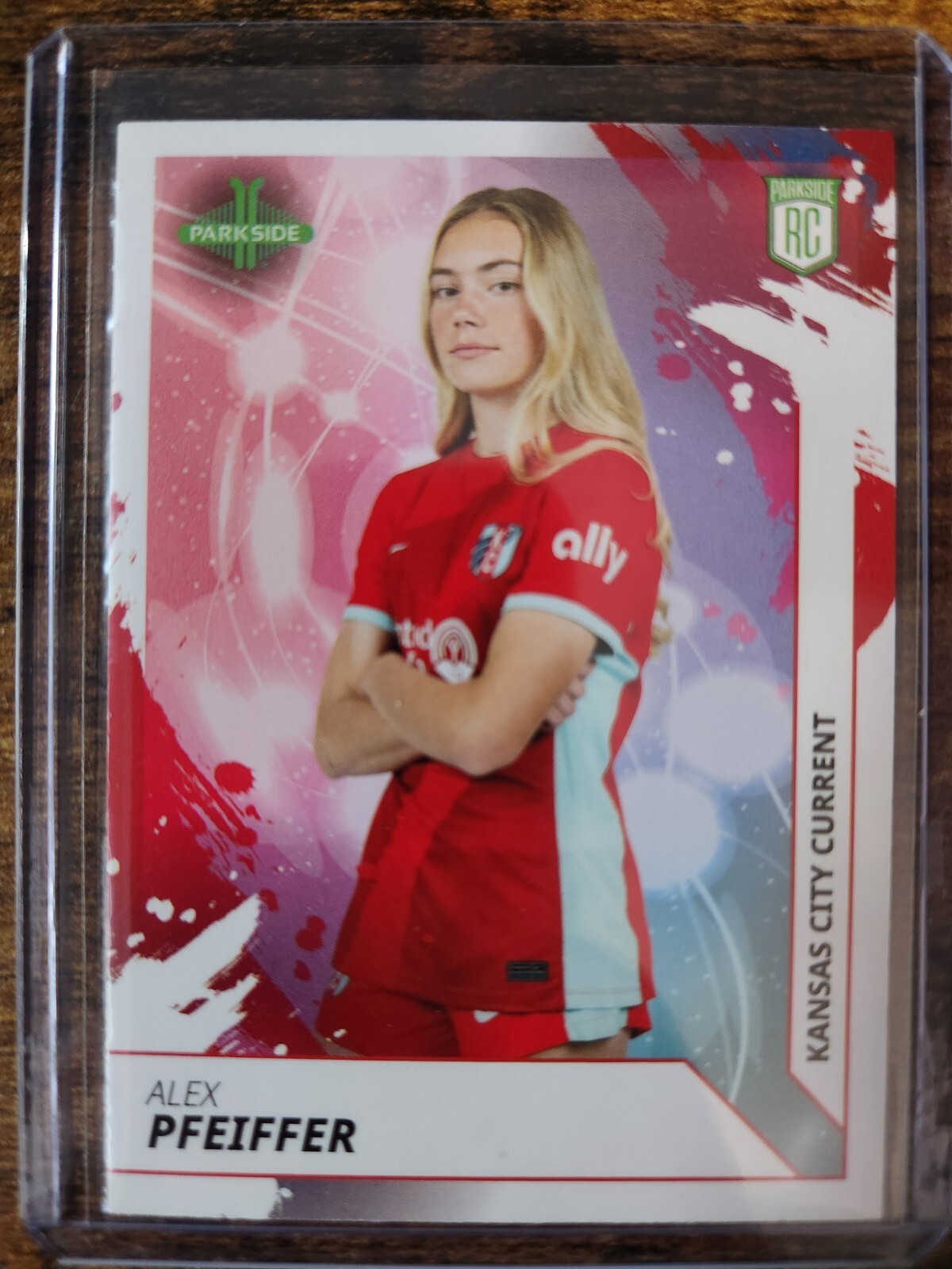 2024 Parkside NWSL Vol. 1 Alex Pfeiffer Rookie RC #93 Kansas City ...