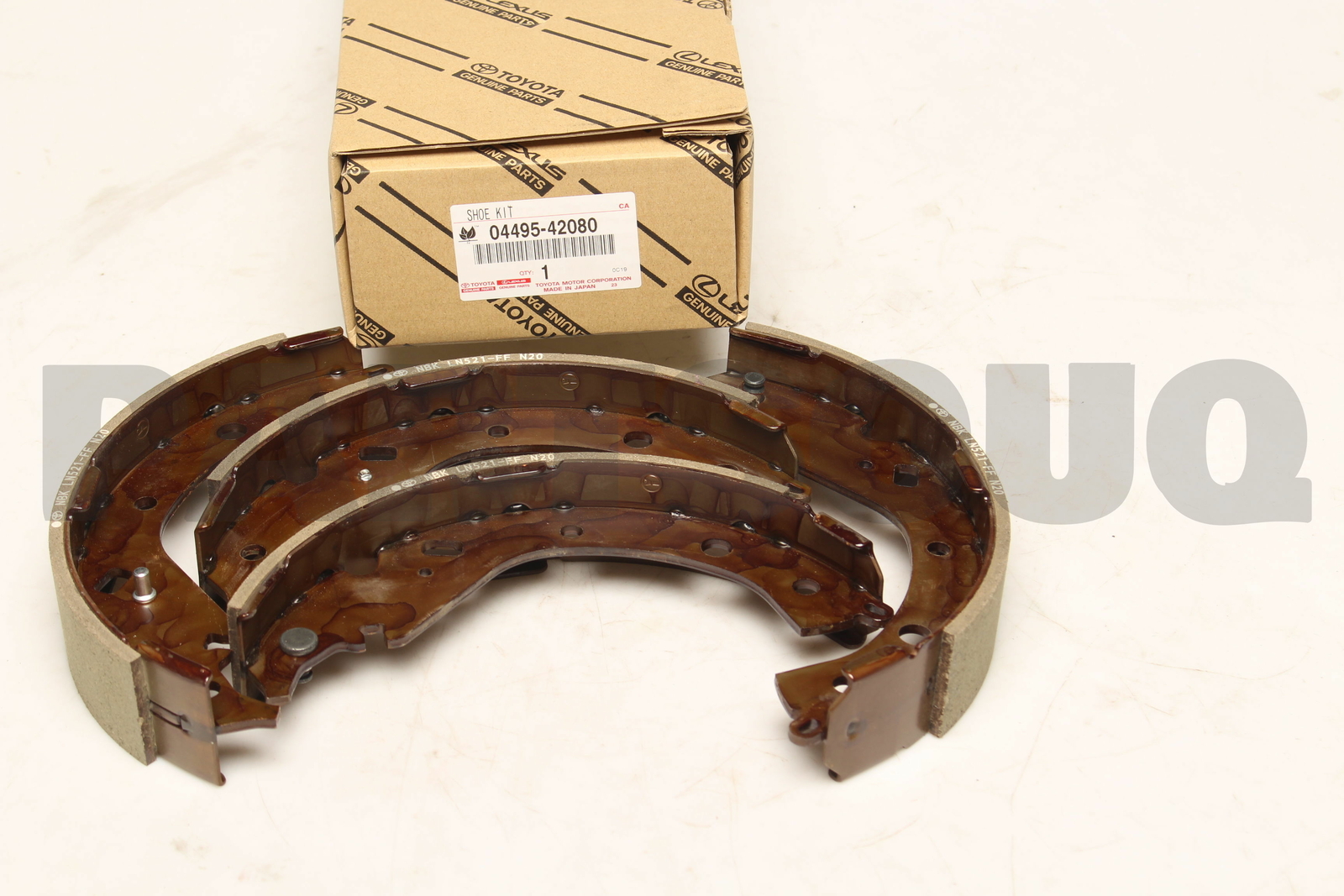 0449542080 Genuine Toyota SHOE KIT, REAR BRAKE 04495-42080 | eBay
