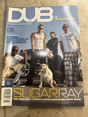DUB Magazine Mag 6 Sugar Ray Mark McGrath Tyrese Flex Wheeler Tony ...