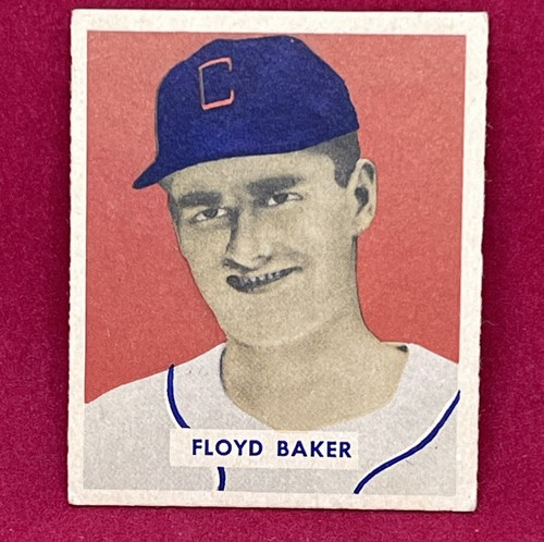 1949 Bowman #119 Floyd Baker White Sox VG/EX | eBay