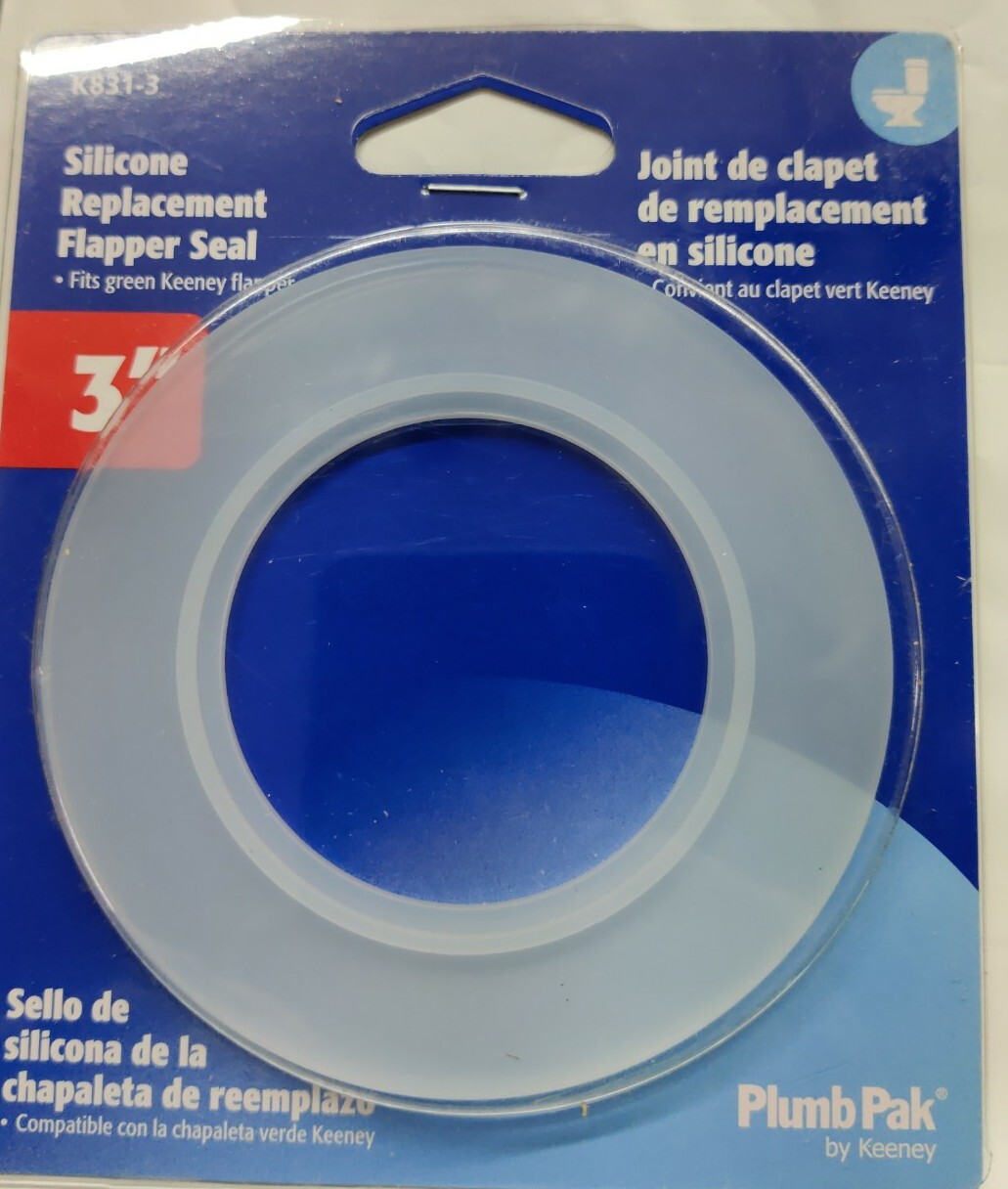 Flapper Seal White Silicone American Standard K831-3 Fits Green Kenney ...
