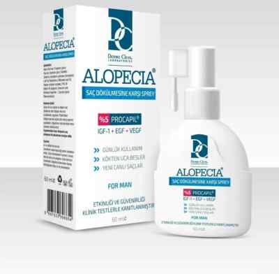 Alopecia Anti Hair Loss Serum Dermal Spray 60 Ml - %5 Procapil new box ...