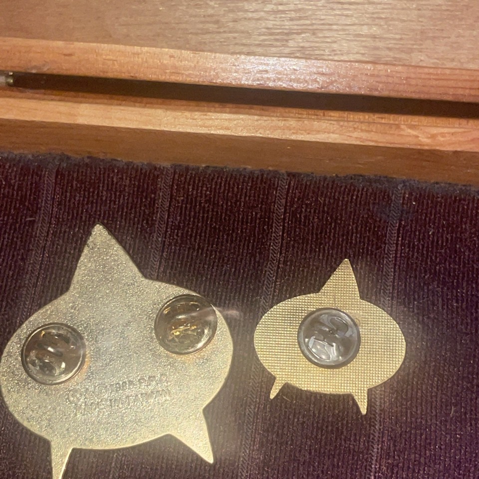 LOT Vintage 1988 1992 Star Trek Next Generation Badge Pin Hollywood ...