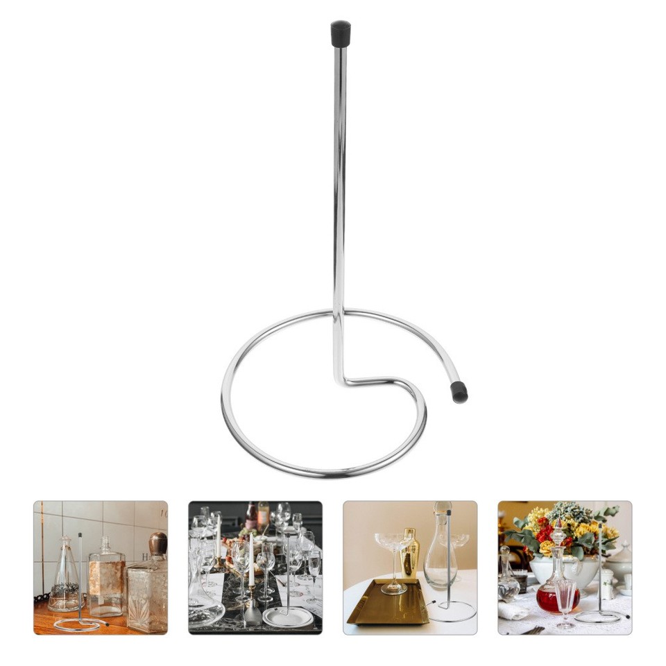 2 Pcs Wine Bottle Drying Rack Decanter Stand Decanters for Holder | eBay UK