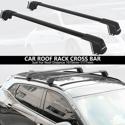 Anti Theft Cross Bar Roof Top Rack Luggage Cargo Carrier Car Crossbar ...