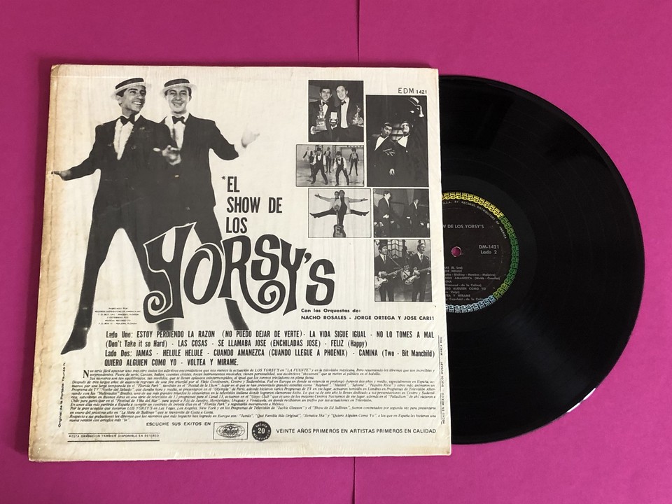 Los Yorsy's - El Show De Los Yorsy's (LP, Album, Mono) (Very Good Plus ...