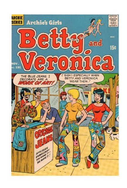 Archie's Girls Betty and Veronica #191 (Nov 1971, Archie) for sale ...