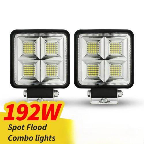 Work Driving Light Truck Led Light 12v 24v Square For Car Vehicle 4x4 ...