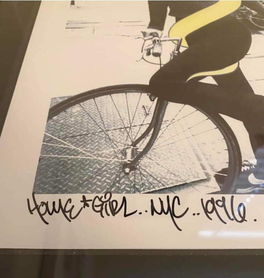 KAWS x Ricky Powell Collab Home Girl NYC 1996 Signed Original Photo ...