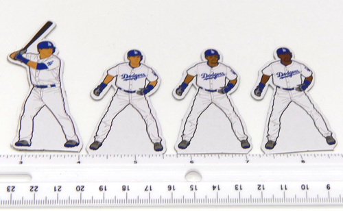 2015 Bases Loaded Baseball MLB Board Game Los Angeles Dodgers Player ...