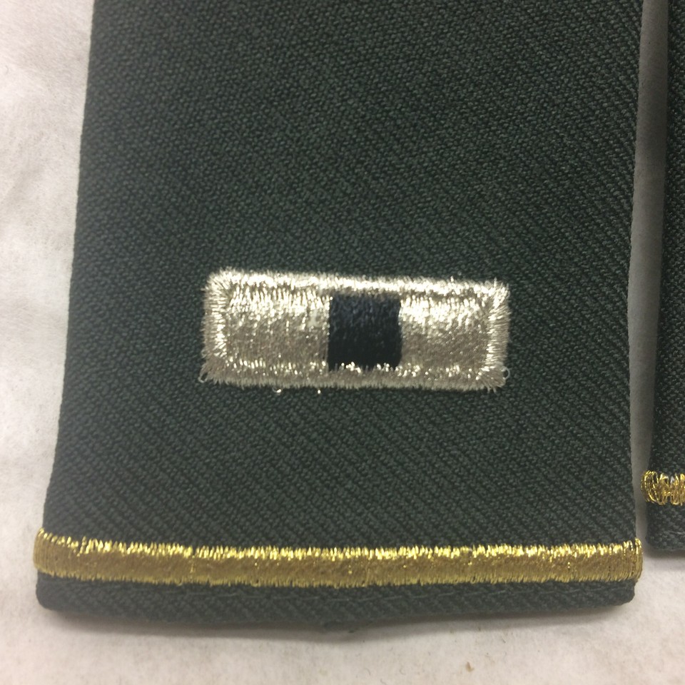 US Military Uniform Army Epaulet Shoulder Insignia lot (2) Warrant ...