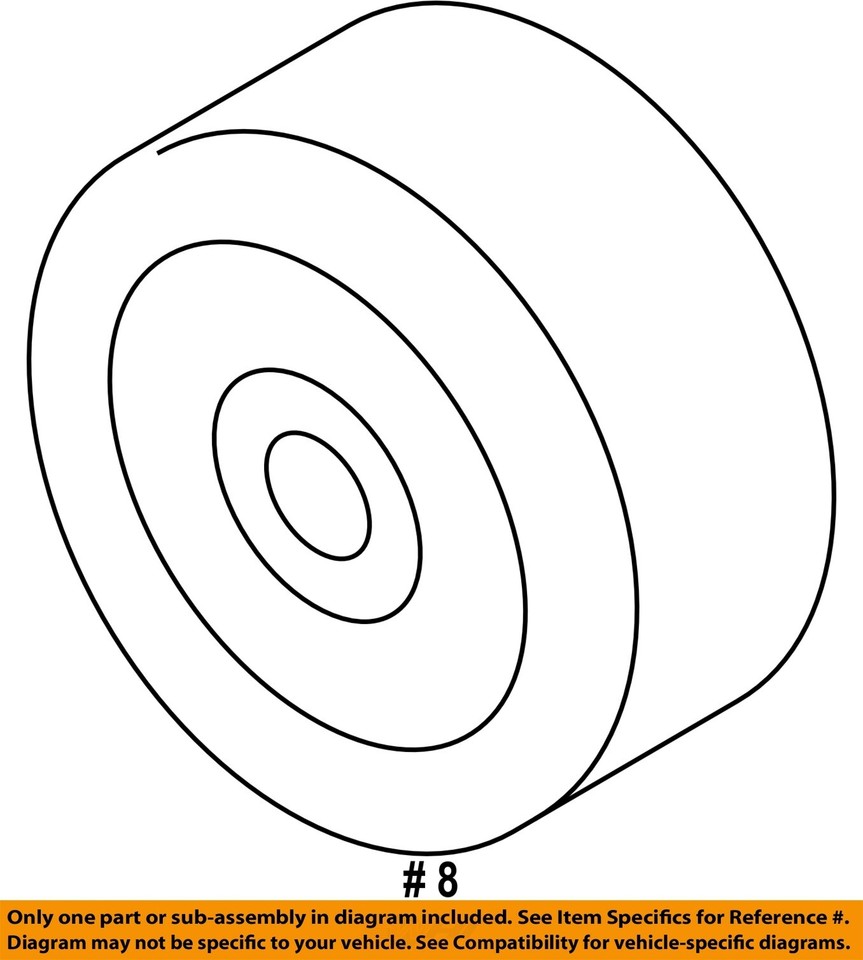 HYUNDAI OEM 11-14 Genesis Coupe Cooling Belts Pulleys-Idler Pulley ...