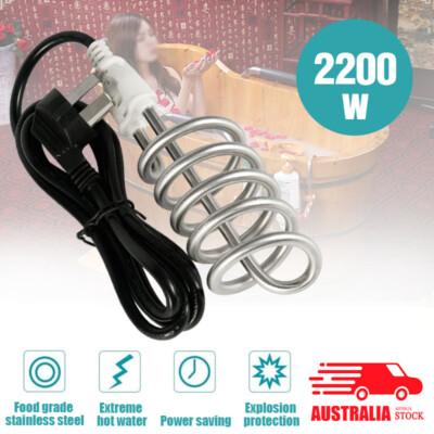 Portable Travel Hot Water Heater Stainless Steel Immersion Element ...