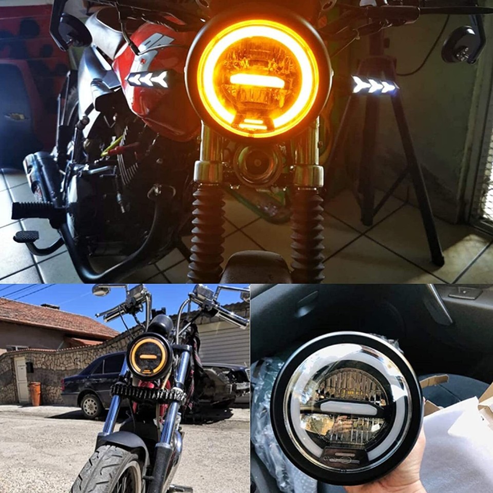 For Coleman CT200U EX Mini Bike LED Motorcycle Headlight Hi/Lo DRL ...