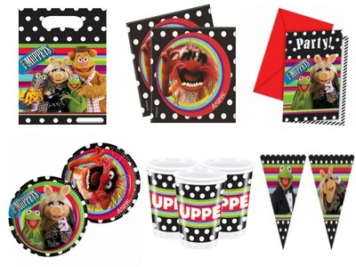 The Muppets Birthday Party Supplies - Tableware & Decorations - Select ...
