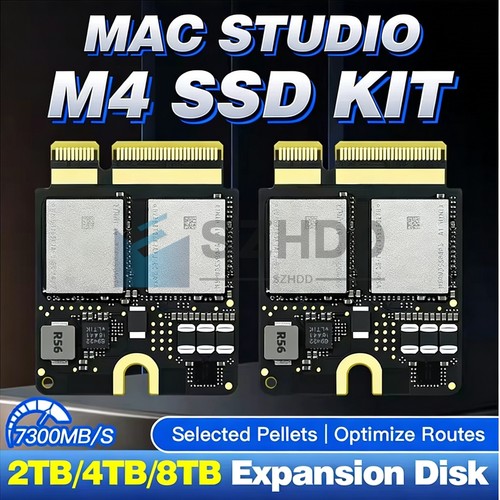 NEW Apple MAC Studio M4 Max 4TB (2X2TB) SSD Expand Hard Drive Upgrade ...