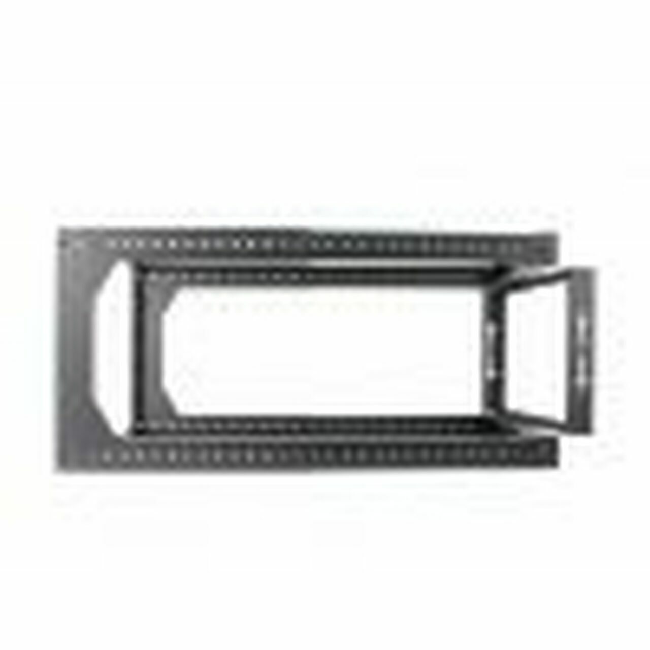 6U Wall Mount Open Frame Rack – Front Swing Out 15.5"H x 21.65"W x 18 ...