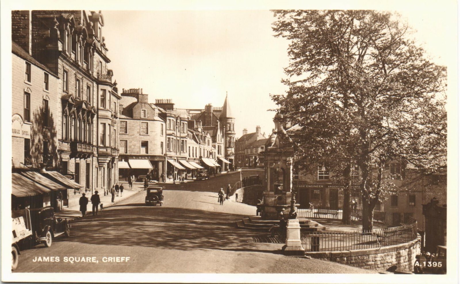 Crieff. James Square # A.1395 by Valentine's. | eBay