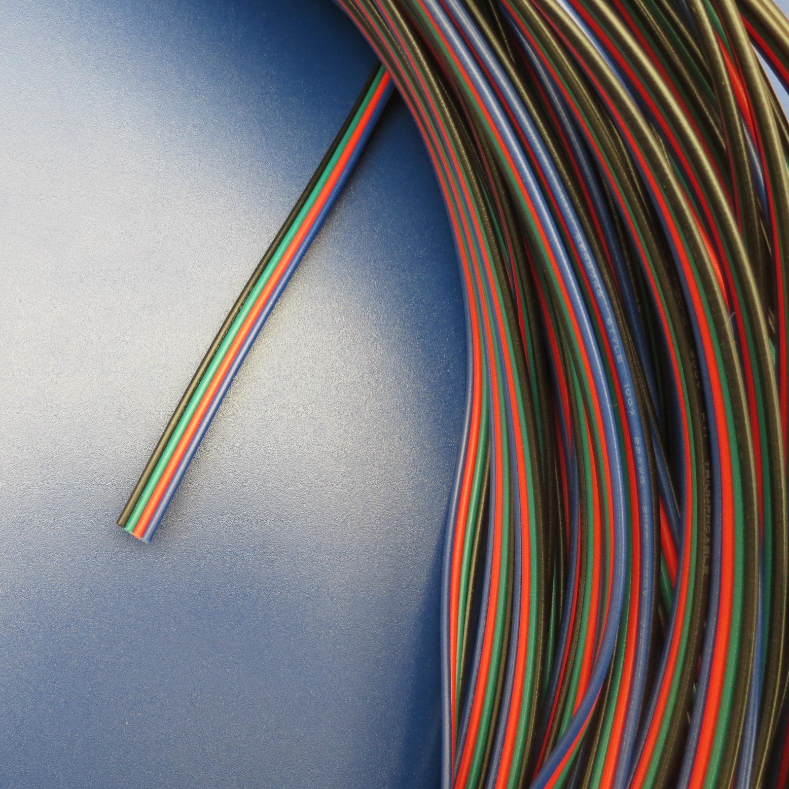 LED Anschluss Kabel Leitung Stecker Male Female 2 3 4 5 6 polig RGB ...