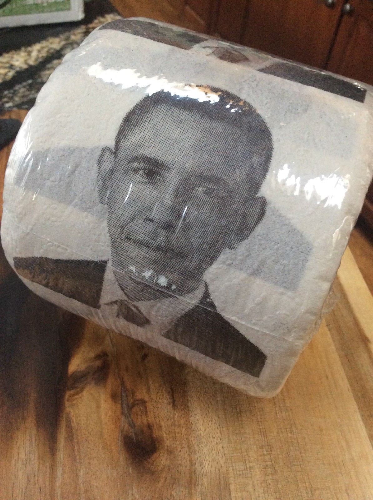 Barack Obama Toilet Paper Gag Gift Wipe Where ever You’d Like! | eBay