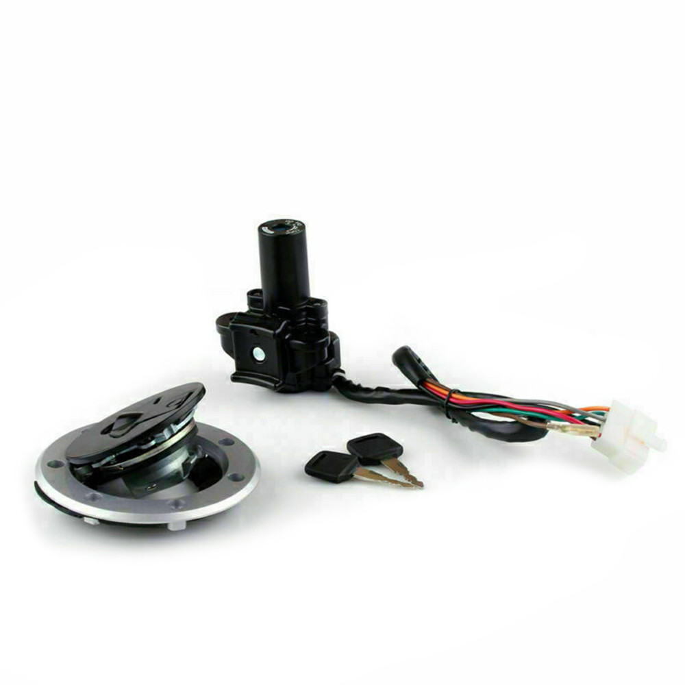 Ignition Switch Fuel Gas Cap Seat Lock Key For Kawasaki ZX900 NINJA ZX ...