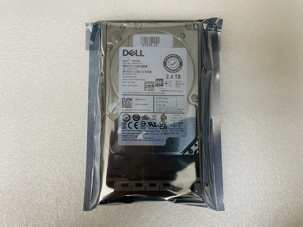 Dell 0RWR8F ST2400MM0159 2.4TB 10K SAS 2.5" 12Gb Tray For R640 R740 ...