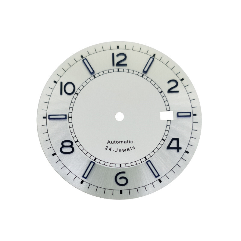 Green Luminous 36.5mm Watch Dial Face Plate Replacement for NH35 ...