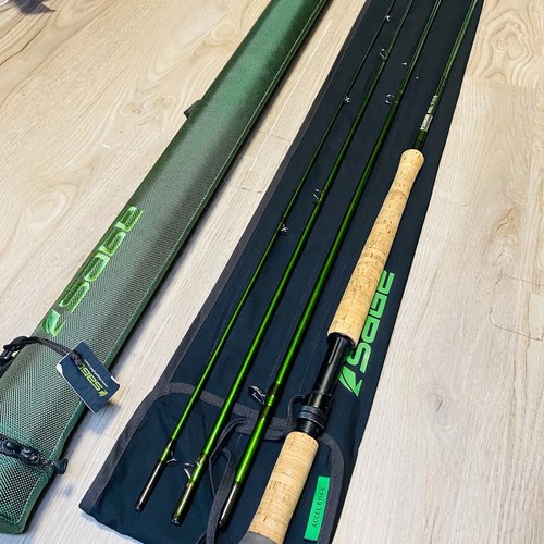 SAGE ACCEL 6114-4 Fly Rod. 11’4” 6wt. W/ Tube Socks | eBay