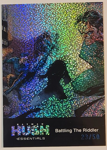 NIGHTWING RIDDLER #46 2025 DC Batman Hush Essential BLUE SPARKLE FOIL ...