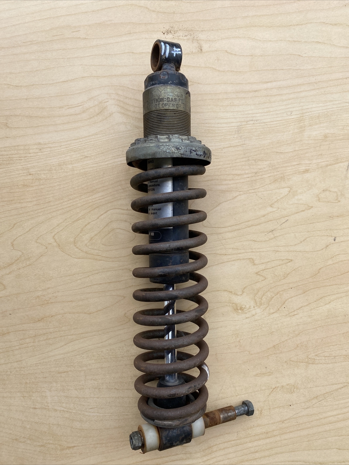 1994-1995 Yamaha VMAX 600 Mountain Max Snowmobile Rear Suspension Shock ...