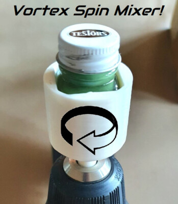 Vortex Mixer Spinner Stirrer Shaker Drill Attachment Testors Paint 1 ...