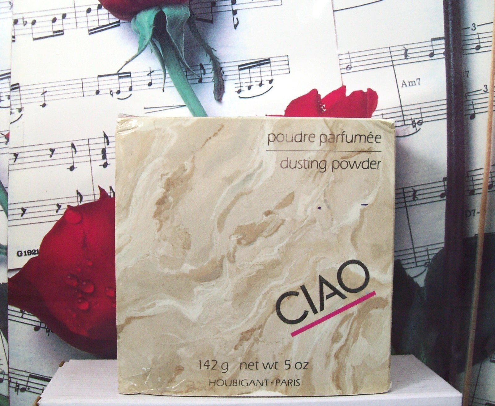 Ciao By Houbigant Dusting Powder 5.0 OZ. With Box. Vintage. | eBay