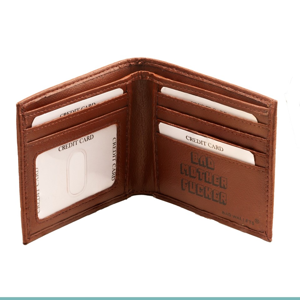 Bad Mother Fu*ker Wallet Embroidered Licensed ® Bad Wallets, UK SELLER ...