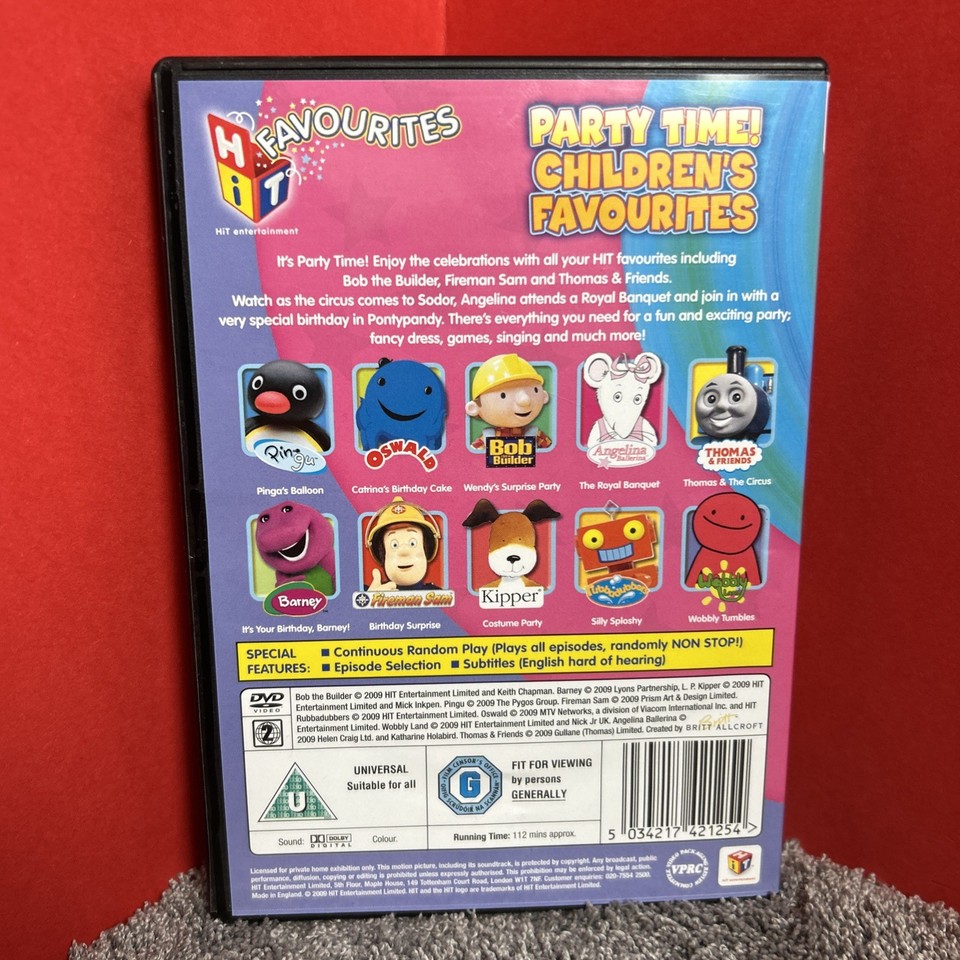 Hit Favourites: Party Time - Children's Favourites, DVD, Vintage 2000’s ...
