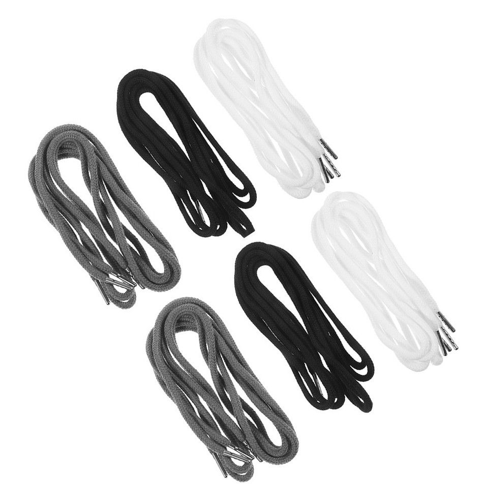 18 Pcs Shoes String Replacement Shoelace Cord Flat Hoodie Drawstring ...