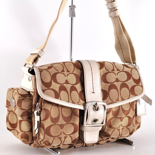 Coach Soho 6835 Signature Shoulder Bag Used | eBay