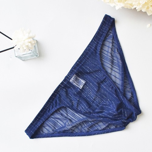 Elegant Men's Low Rise Briefs in Soft Mesh Material with Pouch Support ...