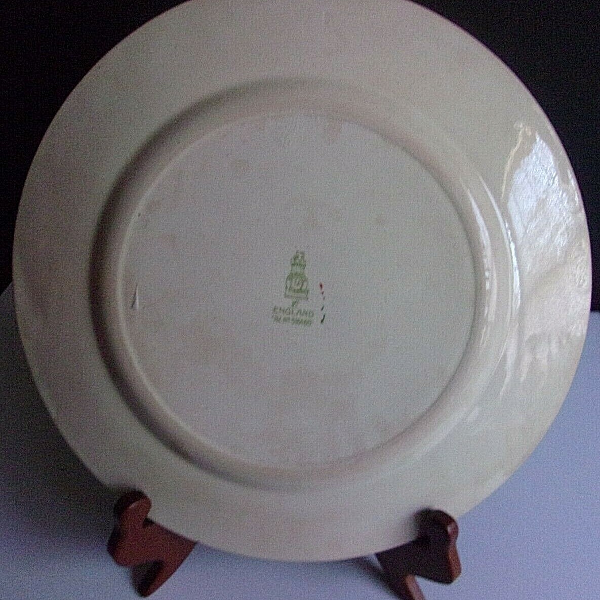 1910 Victor Venner "Deucel" Tennis Plate WARWICK WARE Porcelain Antique ...