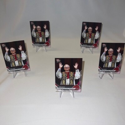 2025 Topps Now Pope Leo XIV 1st American Pope - Card in Hand. (Single ...