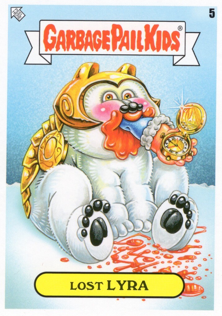 2022 GARBAGE PAIL KIDS GPK BOOK WORMS GROSS ADAPTATIONS LOST LYRA 5 NM ...
