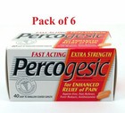 Percogesic Fast Acting Extra Strength Pain Relief Coated Caplets 40 ...