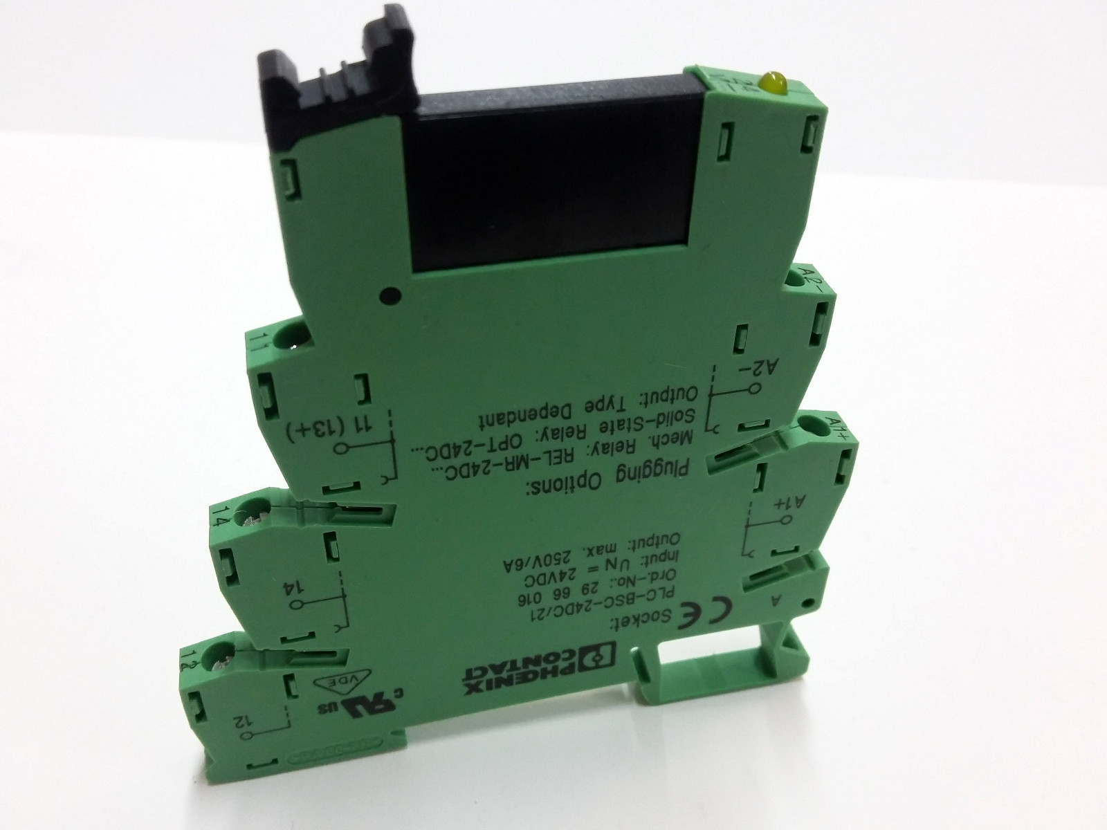 Phoenix Contact 2966595 Optocoupler Miniature solid-state relay 24VDC w ...