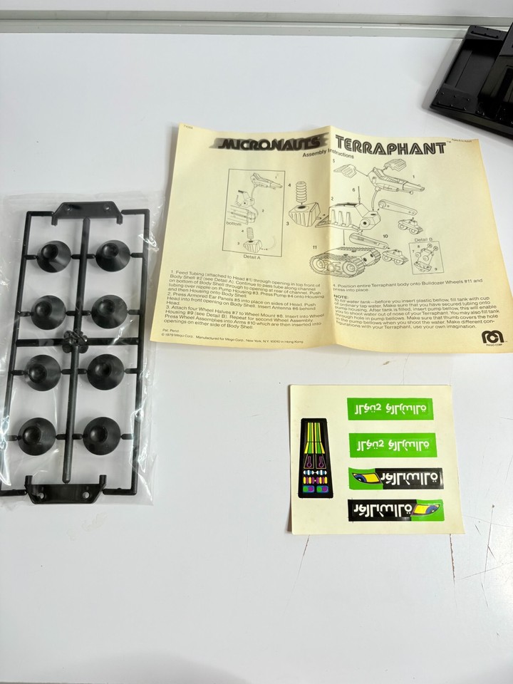 1979 Mego Micronauts Terraphant Vehicle Figure NEW IN JC PENNEY BOX ...