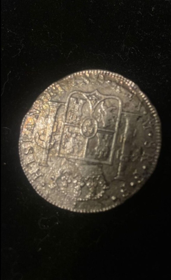 MEXICO UNDER SPAIN CAROLUS III 8 REALES 1783 FF EL CAZADOR SHIPWRECK ...