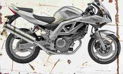Suzuki SV650S 2003 Aged Vintage Photo Print A4 Retro poster | eBay UK