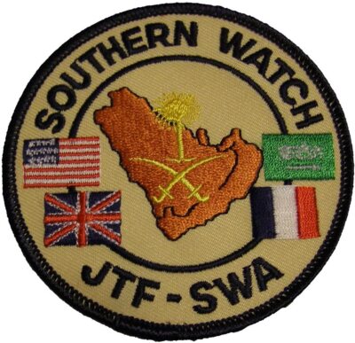 Operation Southern Watch Iraq JTF-SWA Veteran Patch - Veteran Owned ...