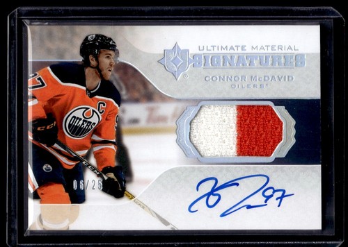2019-20 Signature Material Connor McDavid Auto 06/25 (NicHou) | eBay